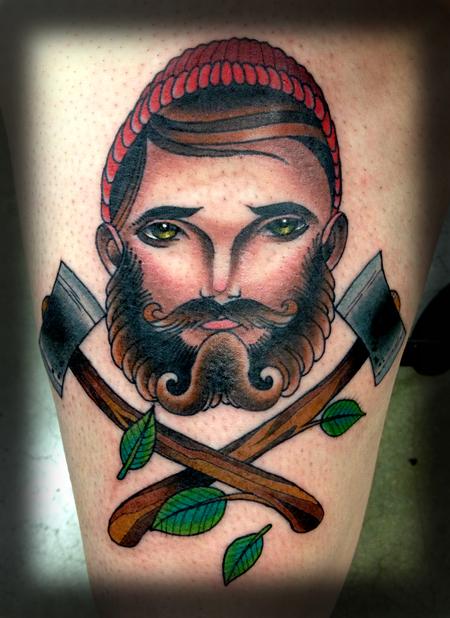 Lumber Jack by Joshua Bowers: TattooNOW
