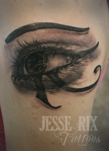Horus Eye by Jesse Rix: TattooNOW