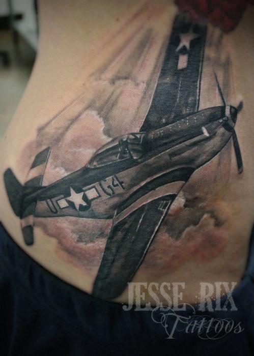 Ww2 Fighter Plane Tattoos