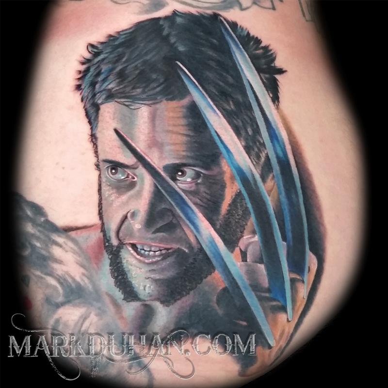 LOGAN WOLVERINE by Mark Duhan: TattooNOW