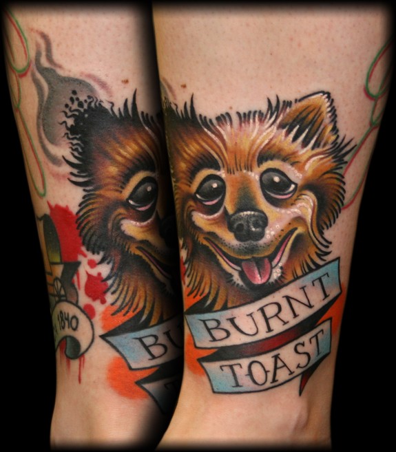 burnt toast by Jeff Ensminger: TattooNOW