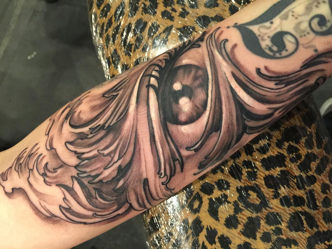 Damon Conklin Filigree Eye by Damon Conklin: TattooNOW