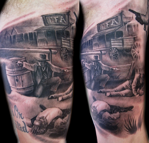 Cowboy Western Tattoos
