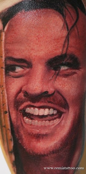 jack nicholson by Remis Tattoo: TattooNOW