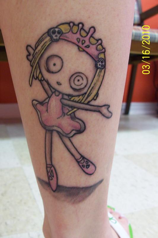 Lenore ballerina by James Rowe: TattooNOW