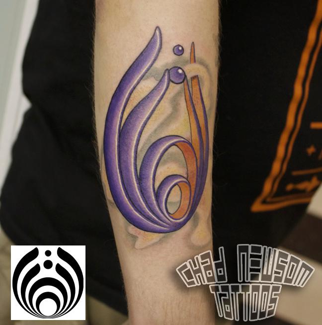 bassnectar logo by Chad Newsom: TattooNOW
