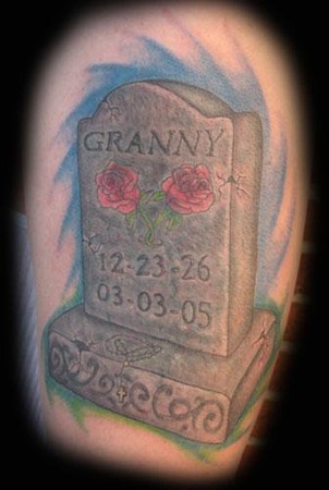 Rip Tombstone Tattoo