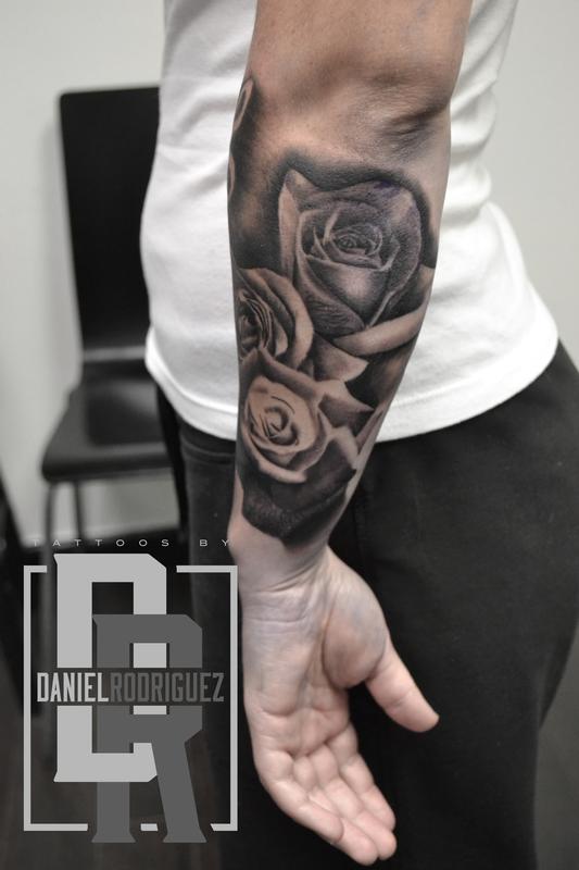Roses by Daniel Rodriguez: TattooNOW