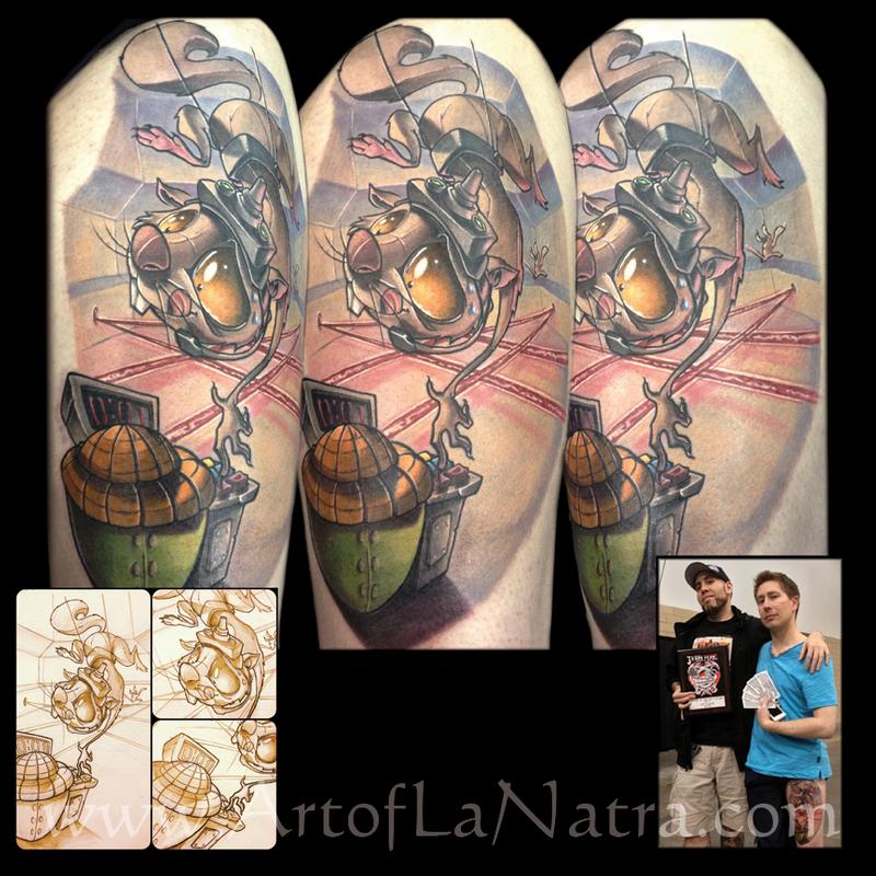 Mission Impossible: Squirrel Protocol by Frank La Natra: TattooNOW