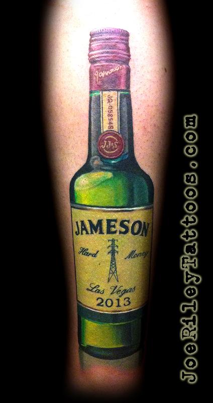 Jameson Whiskey by Joe Riley: TattooNOW