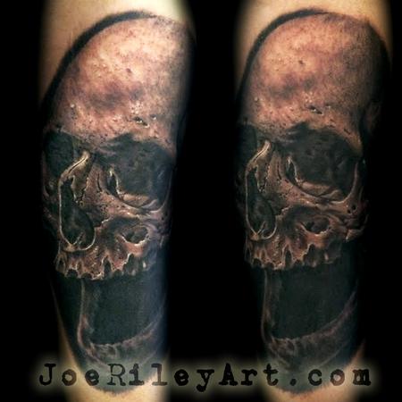Skull Tattoo by Joe Riley: TattooNOW