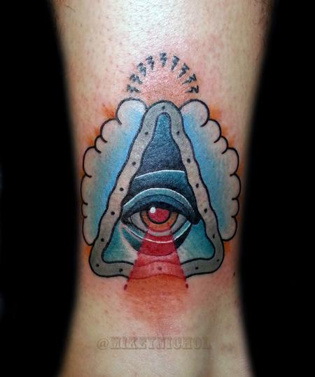 All Seeing Eye by Mikey Nichol: TattooNOW