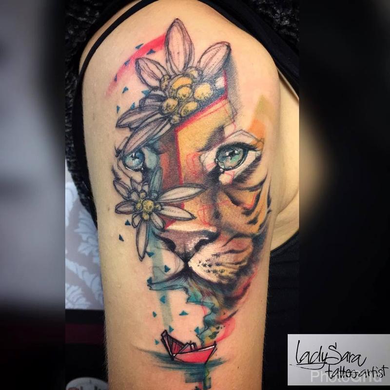 Tiger by Lady Sara: TattooNOW