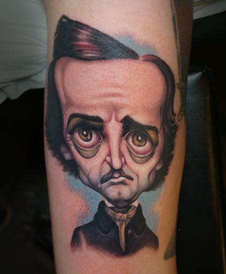 Poe by Tyler Andrews: TattooNOW