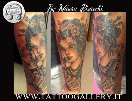 tattoo Geisha by Resident Artist Maura Bisacchi: TattooNOW