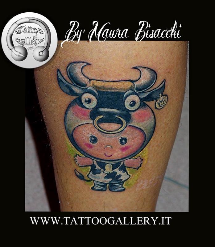 Tatuaggio Segno zodiacale del Toro, Zodiac tattoo by Resident Artist ...