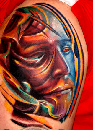 potrait interpretation by Brian Murphy: TattooNOW