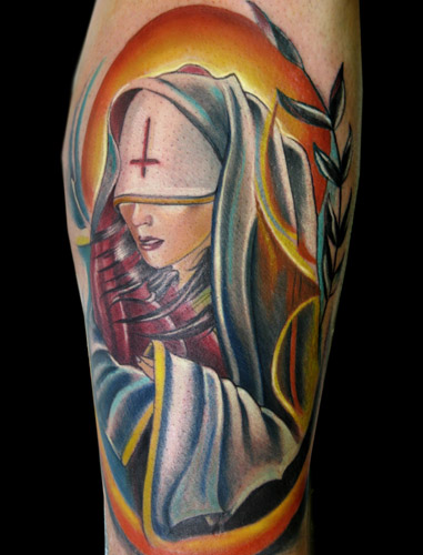 Satanic Nun by Brian Murphy: TattooNOW