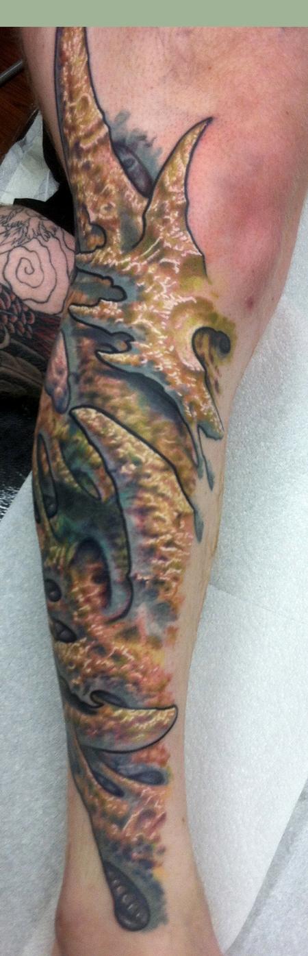 Bio Organic Armor Tattoo