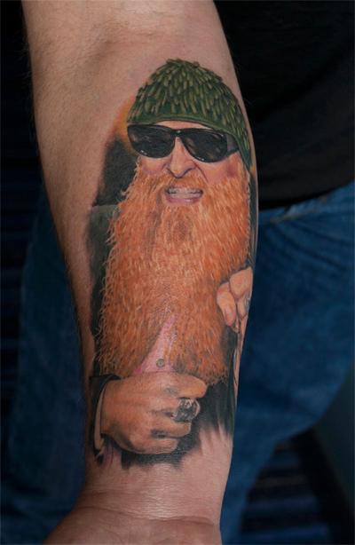 Billy Gibbons by Gabe Morton: TattooNOW