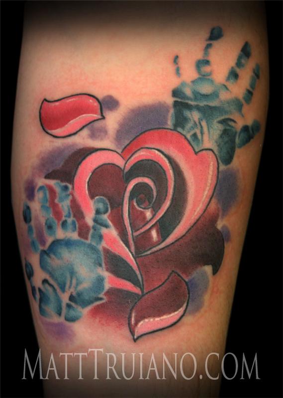 Blue Hands by Matt Truiano: TattooNOW