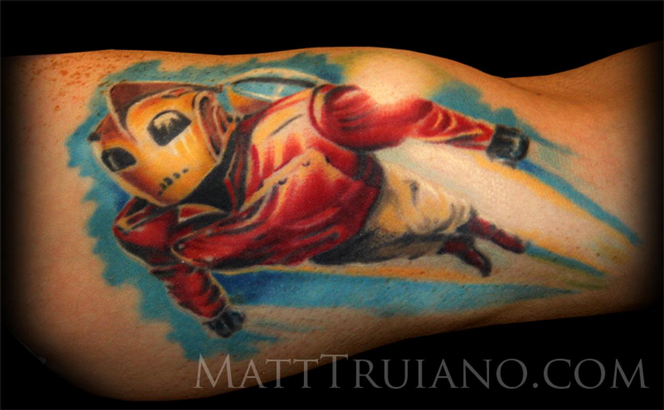 Rocketeer by Matt Truiano: TattooNOW