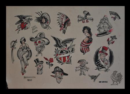 Tom Berg Flash by Adam Lauricella: TattooNOW