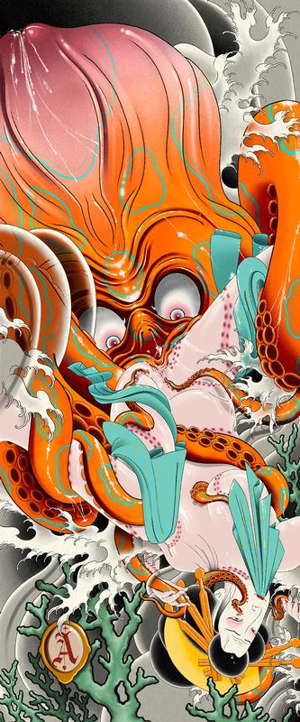 Octo Shunga by Alan Aldred: TattooNOW