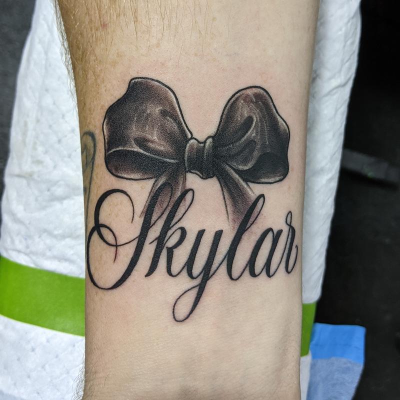 Skylar Grey Hand Tattoo