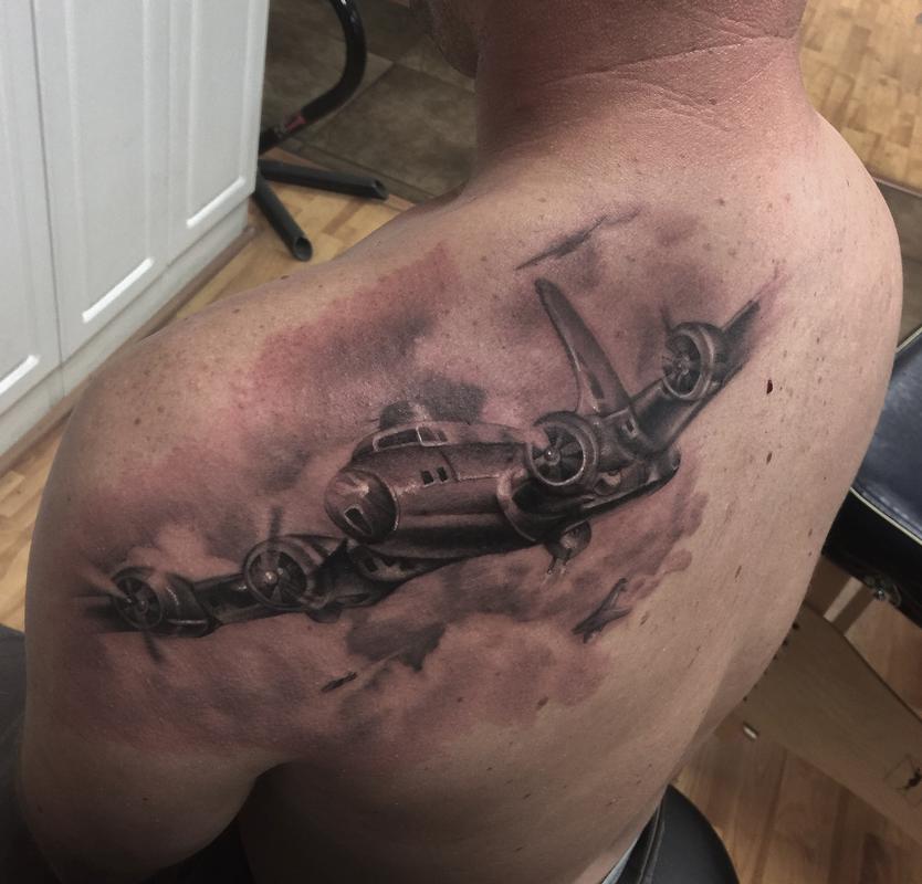 Ww2 Fighter Plane Tattoos