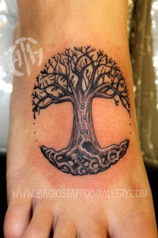 Celtic Knot Tree Tattoos