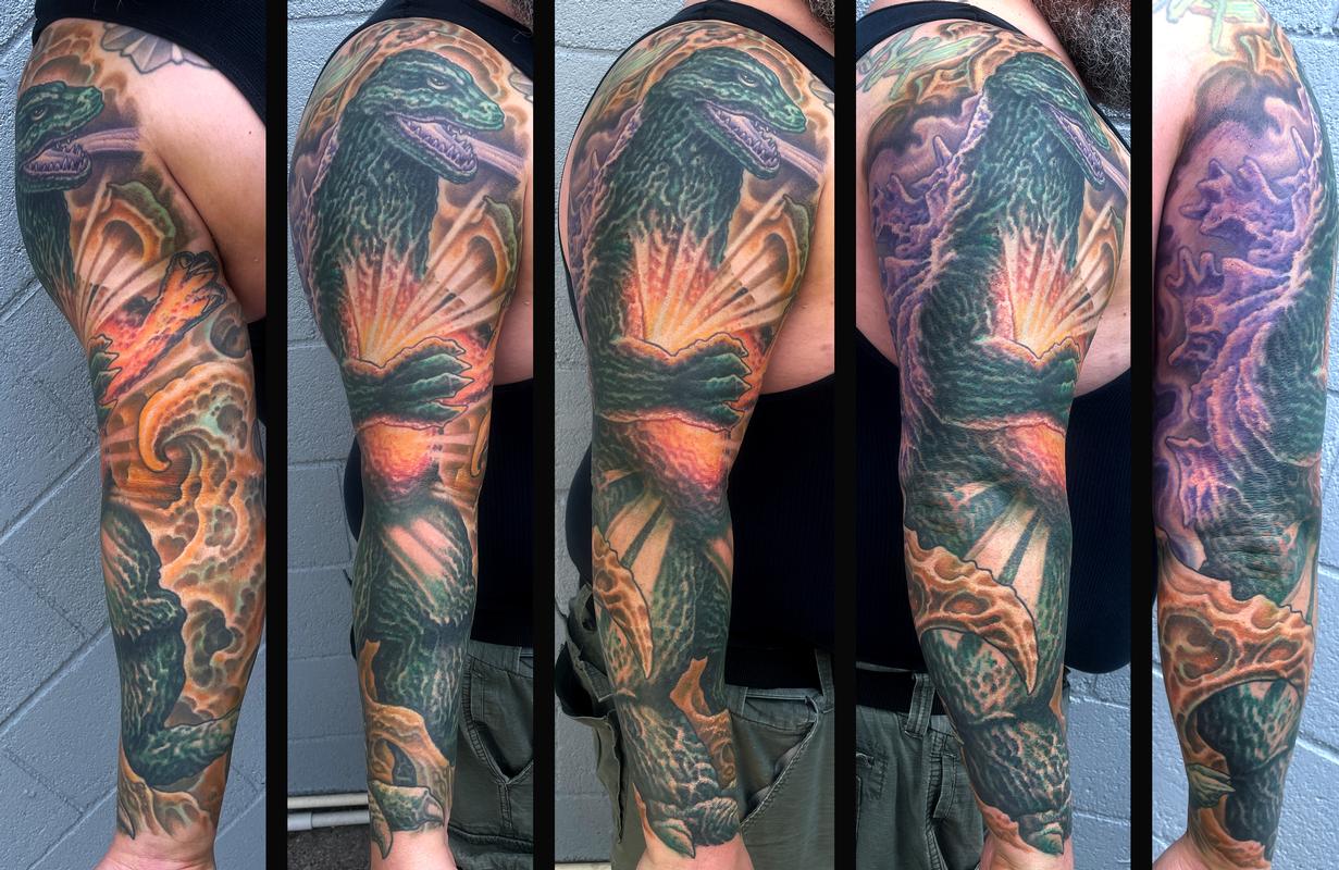 BIO ORGANIC SLEEVE by Don McDonald: TattooNOW