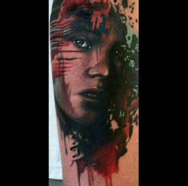 Custom portrait by Max Egy: TattooNOW