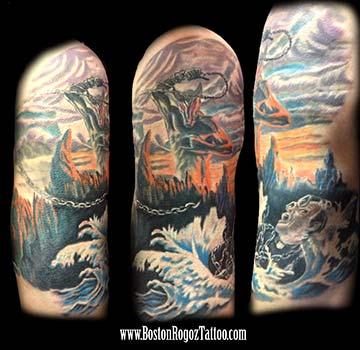 Dio Holy Diver tattoo by Boston Rogoz: TattooNOW
