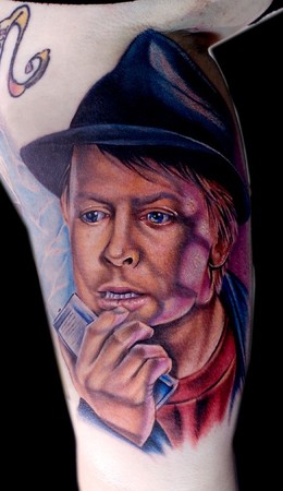 back to the future by Cecil Porter: TattooNOW