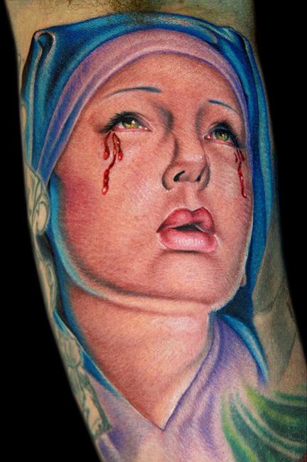 Virgin Mary by Cecil Porter: TattooNOW