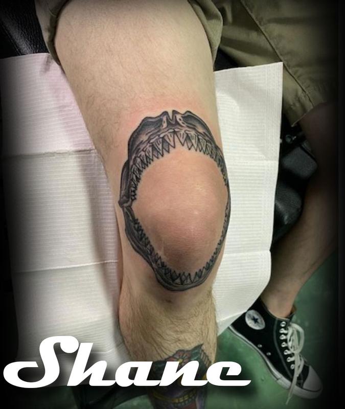 Shark Jaw by Shane Standifer: TattooNOW