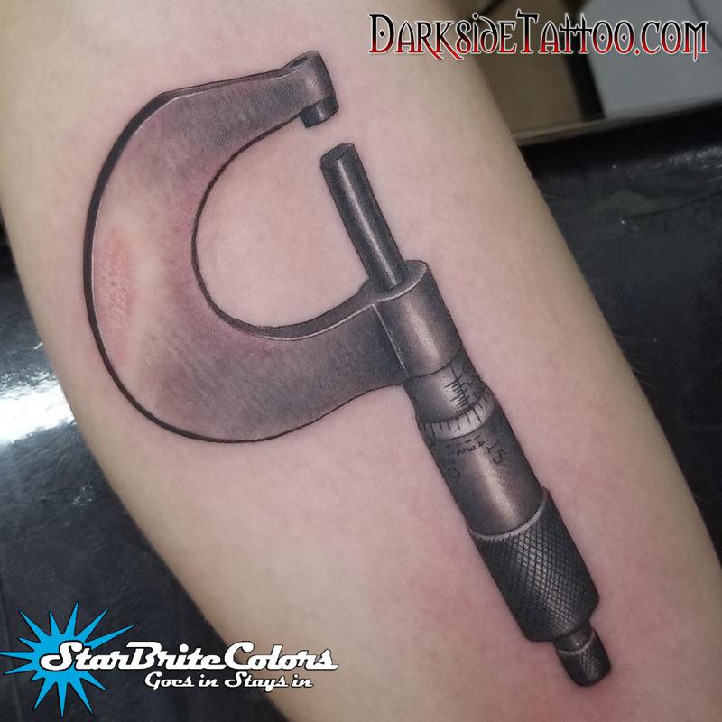 Black and Gray Micrometer Tattoo by Sean O'Hara: TattooNOW