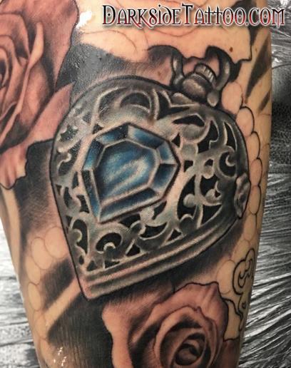 Heart Locket by Manny Morell: TattooNOW