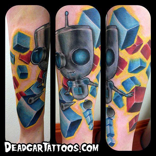 Gir reporting for duty! by Edgar: TattooNOW