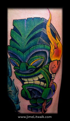 Tiki by Jime Litwalk: TattooNOW