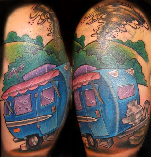 Trailer trash by Jime Litwalk: TattooNOW