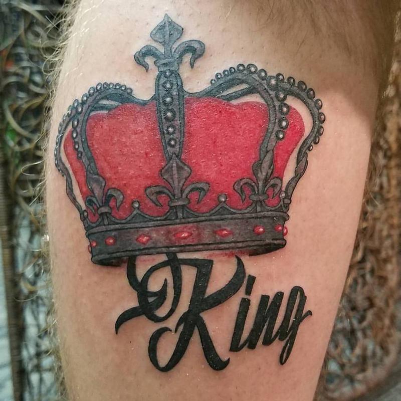 Crown Tattoos With Names