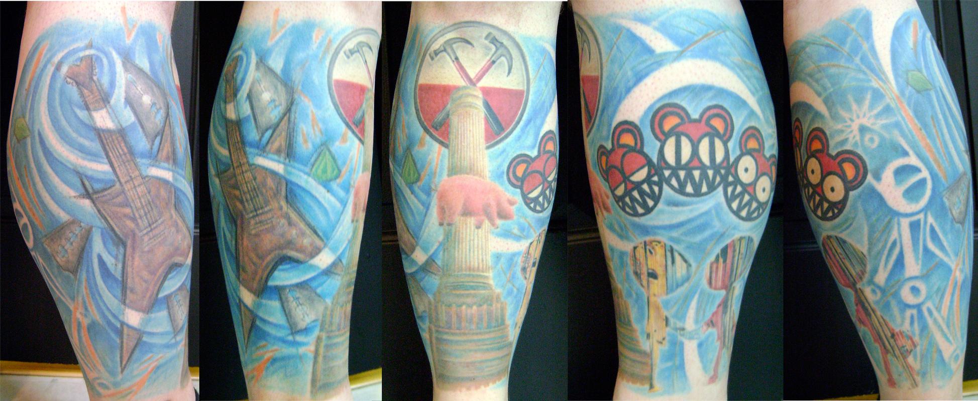 musical sock by Gabriel Cece: TattooNOW