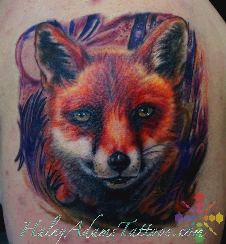 Red Fox Tattoo Designs