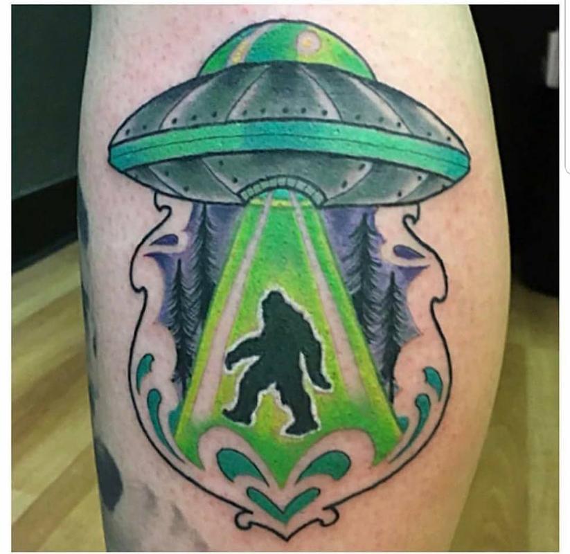 Bigfoot's Exodus by Aaron Powers: TattooNOW