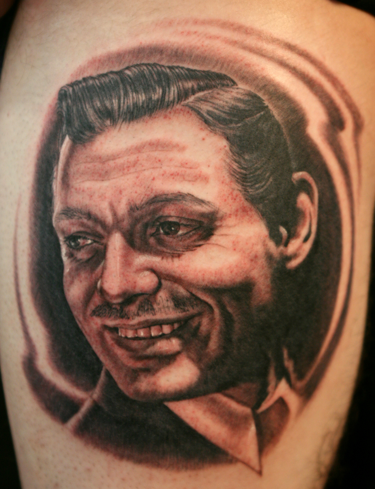 Clark Gable Tattoo