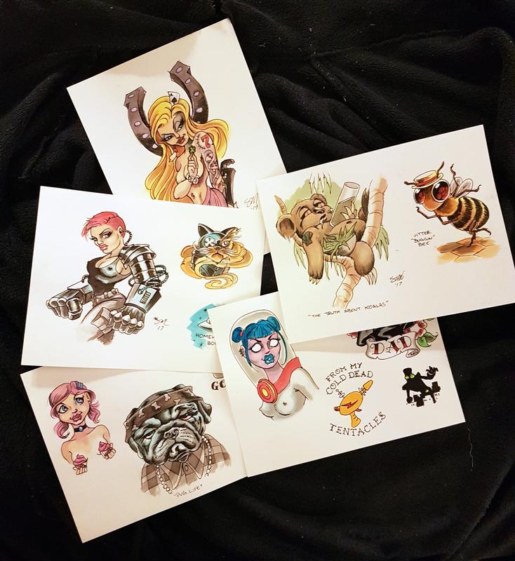 Original Art Tattoo Flash Designs by Steve Malley: TattooNOW