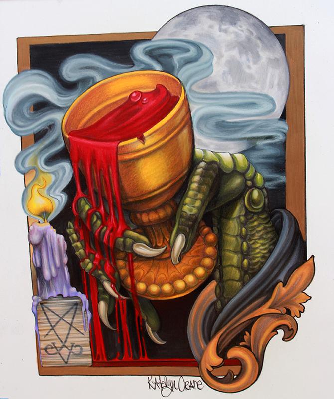Reptilian Nephilim by Katelyn Crane: TattooNOW