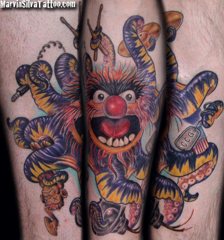 Muppets Animal Tattoo
